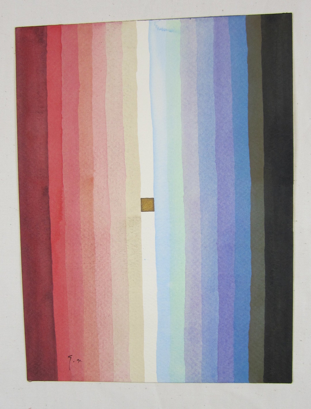 Roy Henry Alexander Gover Original Painting "center" February 1992 ...
