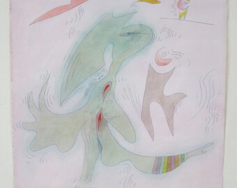 Vintage 1930's Roseville 853-6 - Etsy