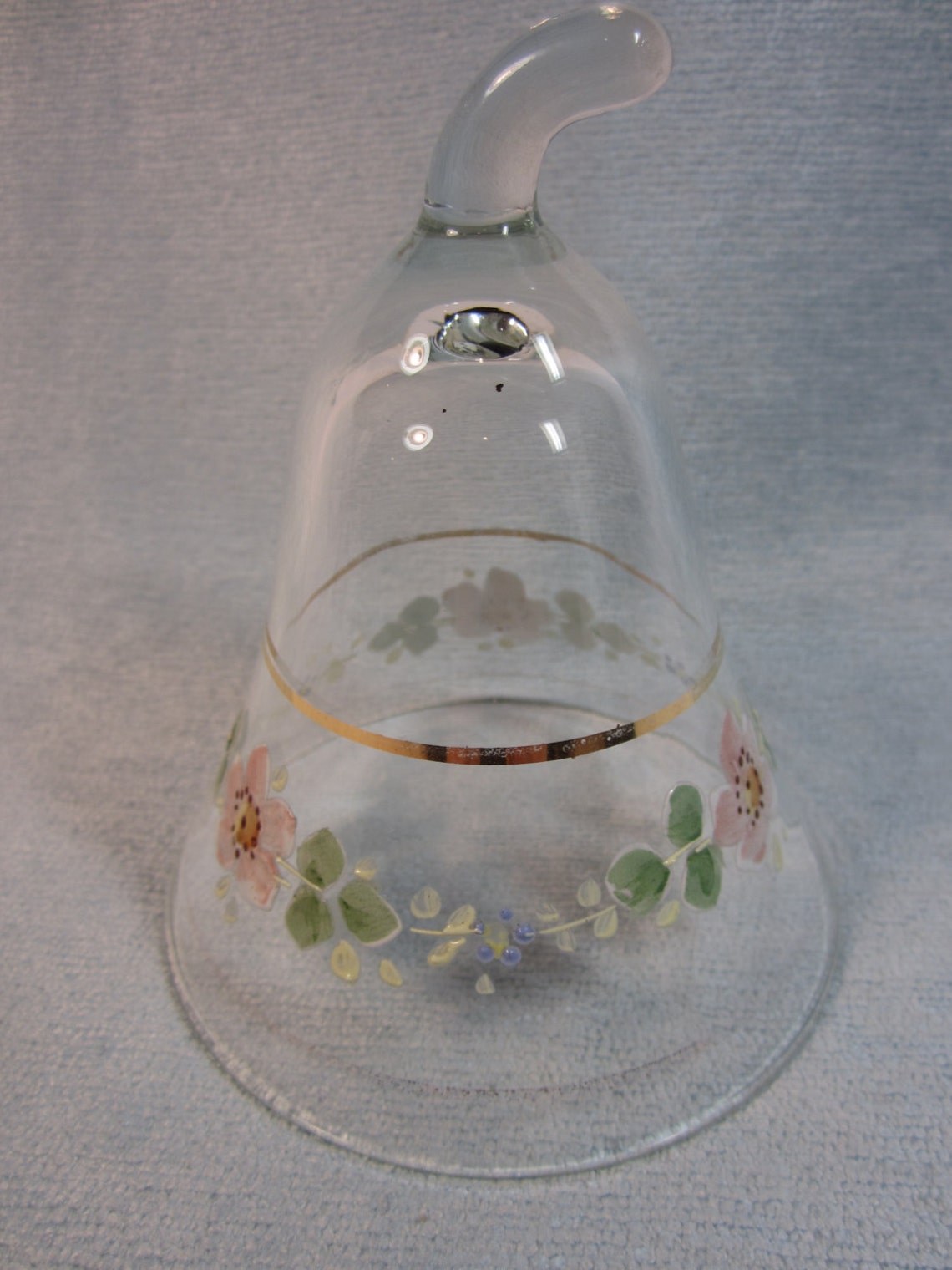 Vintage 1930's Unique Toasting Champagne Glass "pomponette" Handpainted ...