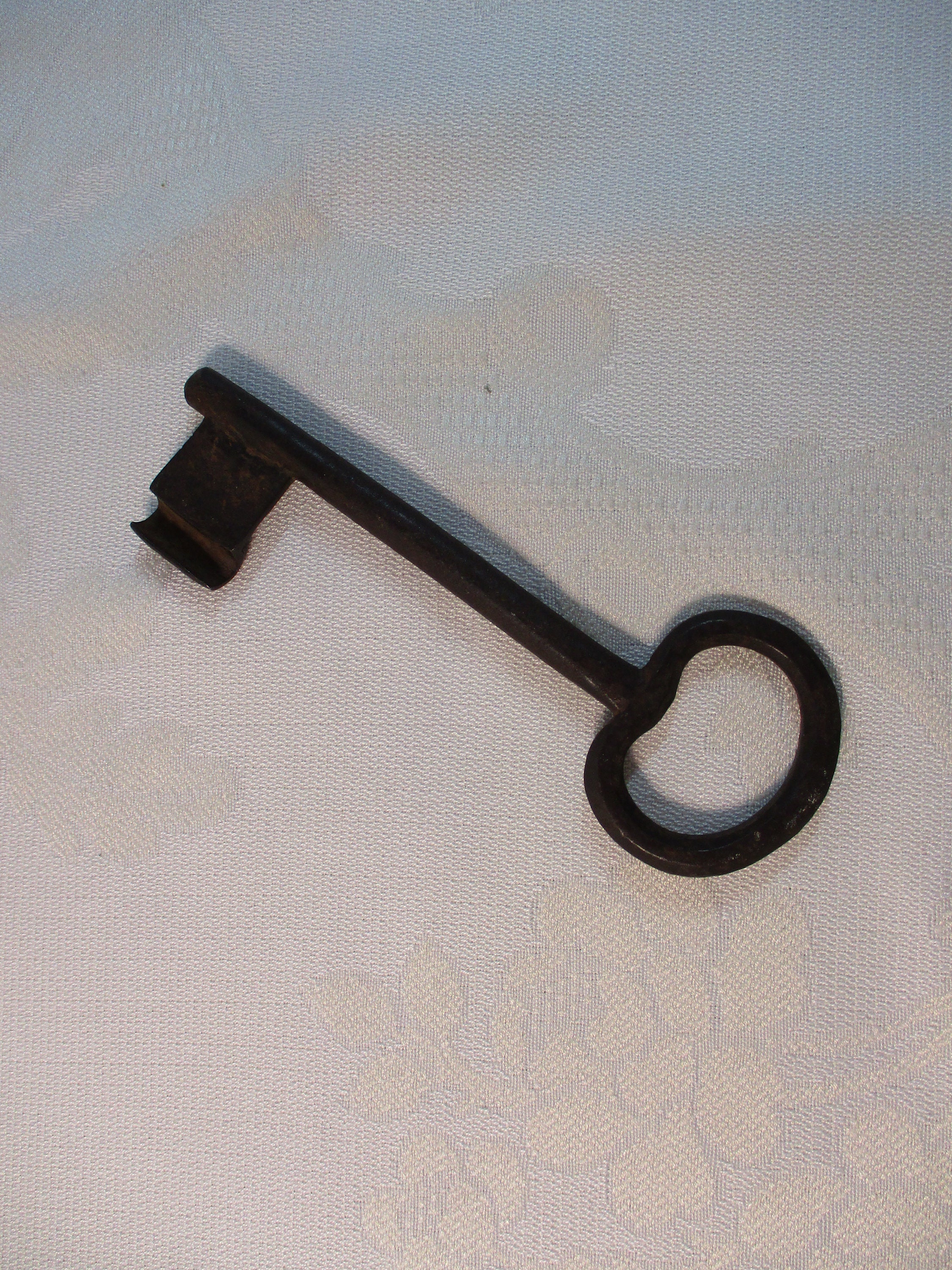 Antique Large Hand Forged Wrought Iron Gate Key Prison Key - Etsy