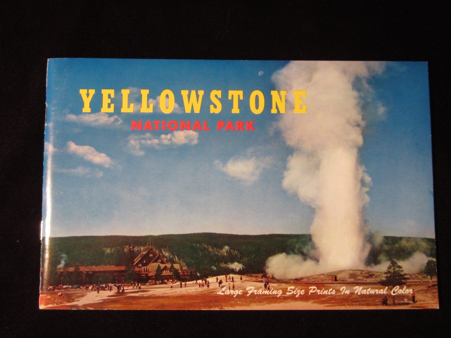 Vintage 1957 Yellowstone National Park Booklet Published by ...