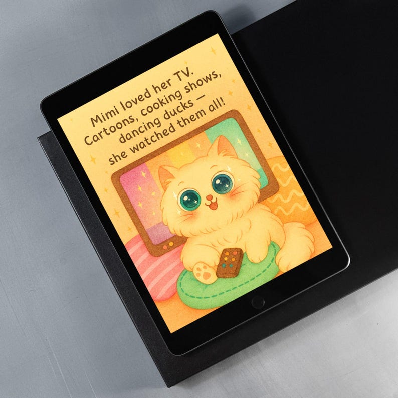 Mimi and the iPad – A Printable Children's Story About Screen Time ...