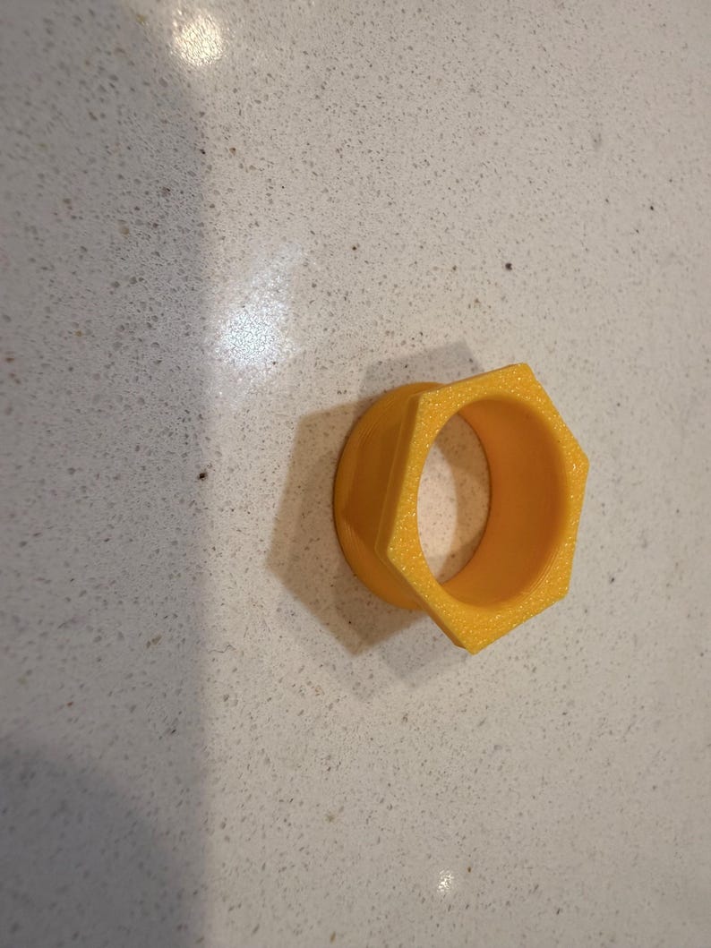 Hexagon Ear Tunnels | 3D Printed Gauges in Multiple Sizes & Colors ...