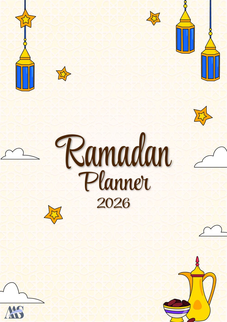 Digital Ramadan Planner 2026 , Islamic Journal, Quran Tracker, Guided ...
