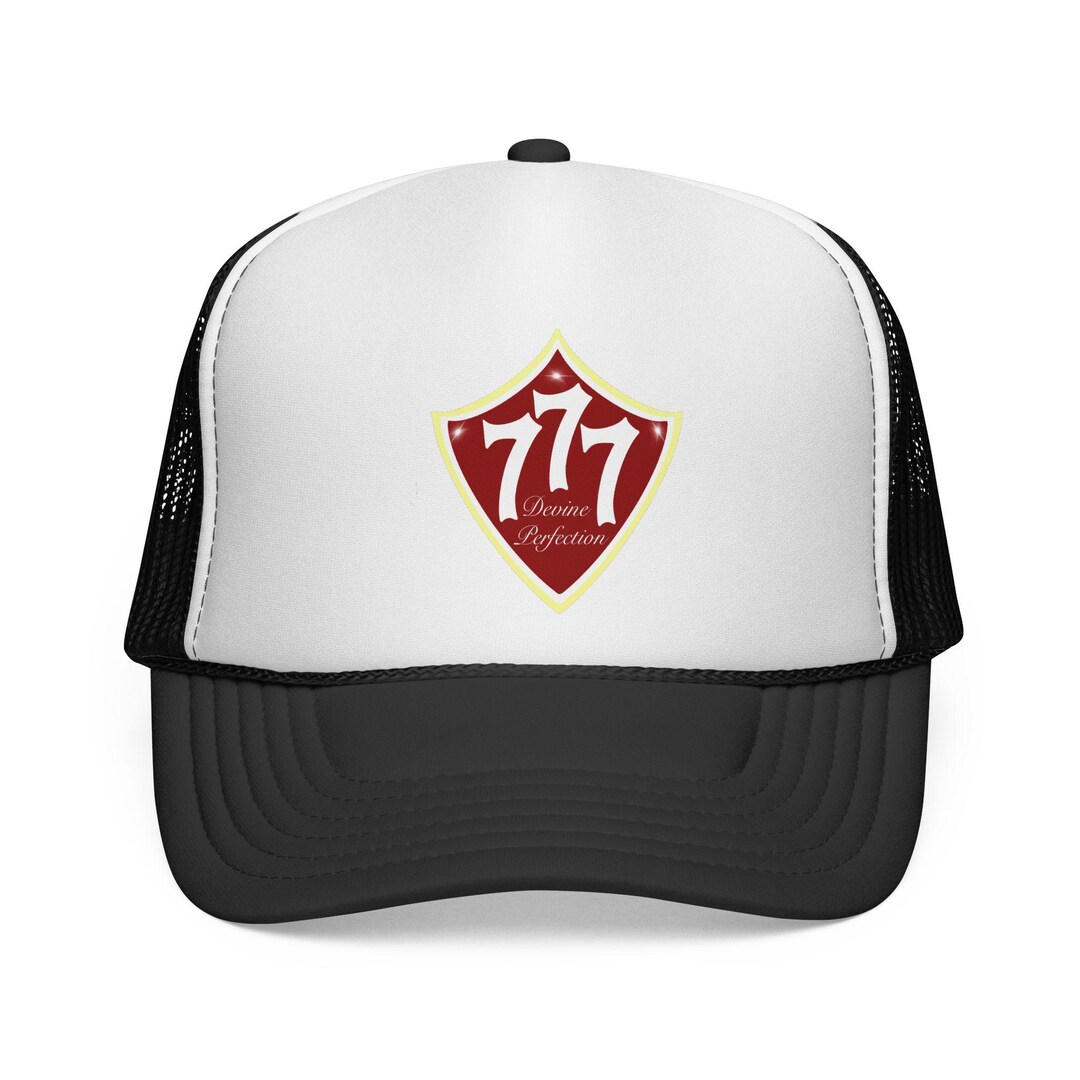 777 Shield Logo Retro Trucker Cap - Etsy