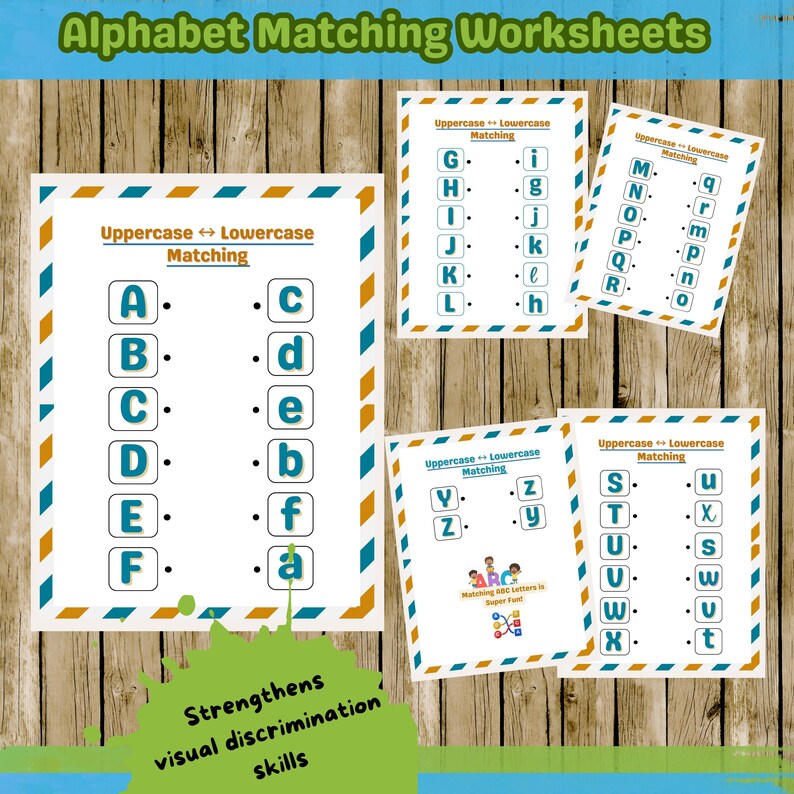 Alphabet Tracing Worksheets | ABC Letter Formation Practice (PDF) - Etsy