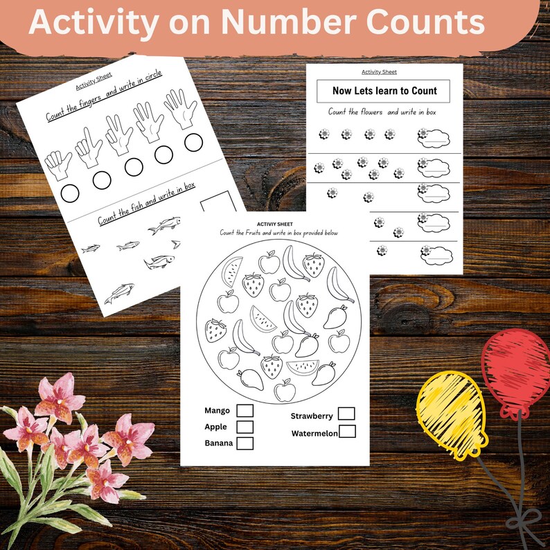 Printable Numbers 1 to 100 Tracing Worksheets With Words & Images ...