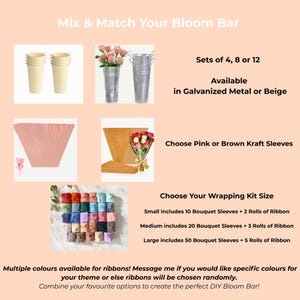 Bloom Bar Kit | DIY Flower Bar Station | Bridal Shower, Baby Shower ...