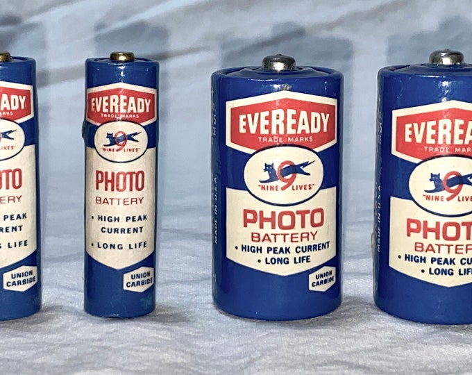 Vintage Energizer Battery, Photo Battery, Energizer Bunny, J Size, 539 ...