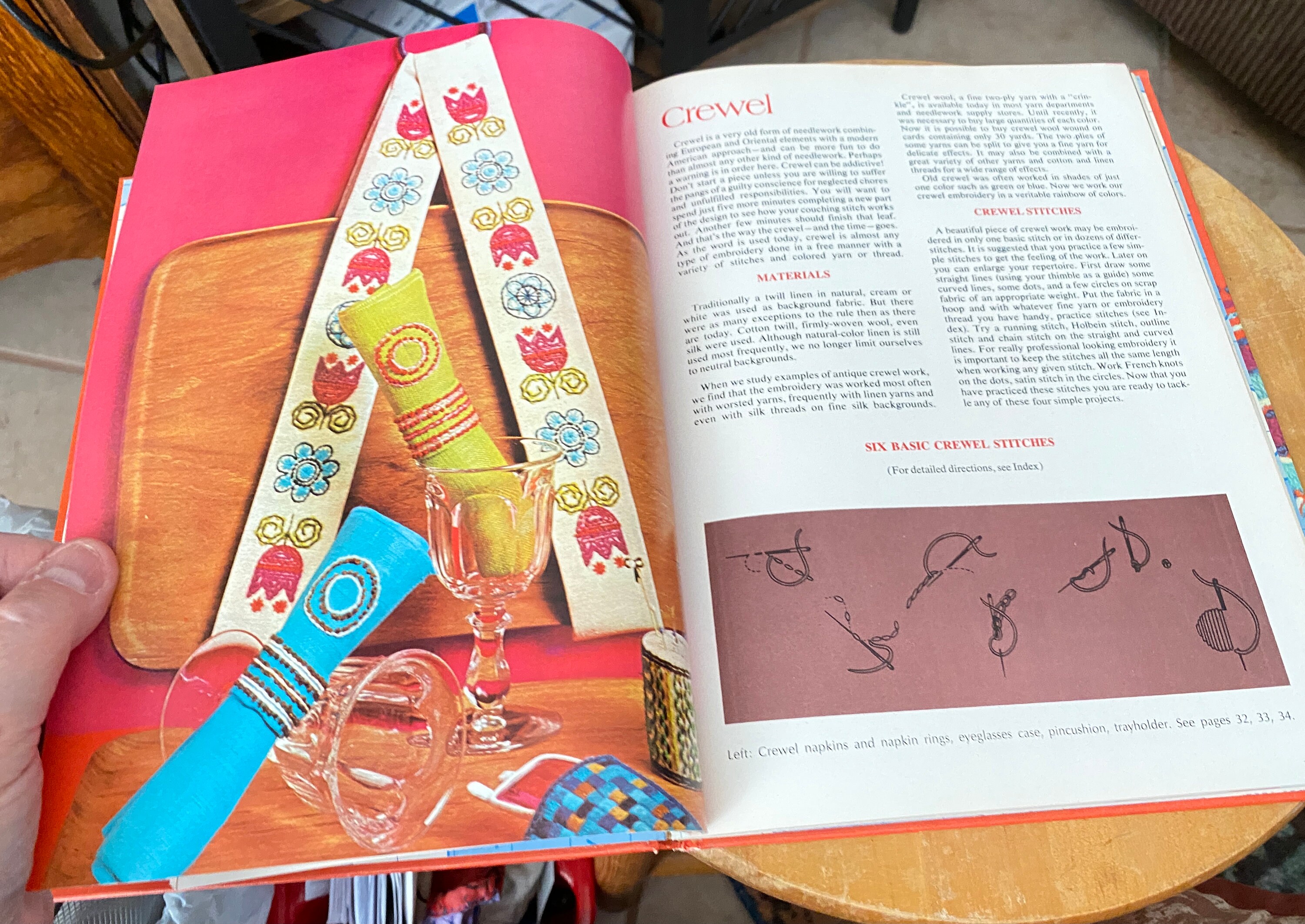 Creative Needlework: Illustrated step by step directions for a dozen ...