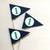 Kraft Pennant Flag Cupcake Toppers, Food Picks, Plant Picks, Graduation ...