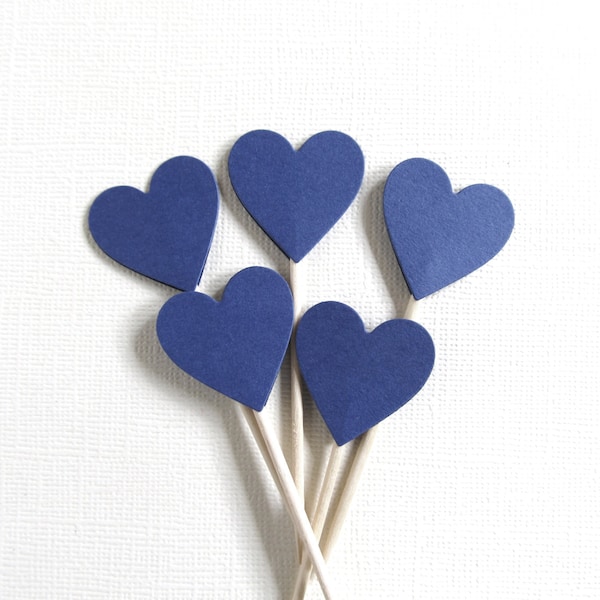 Heart Cupcake Topper - Etsy