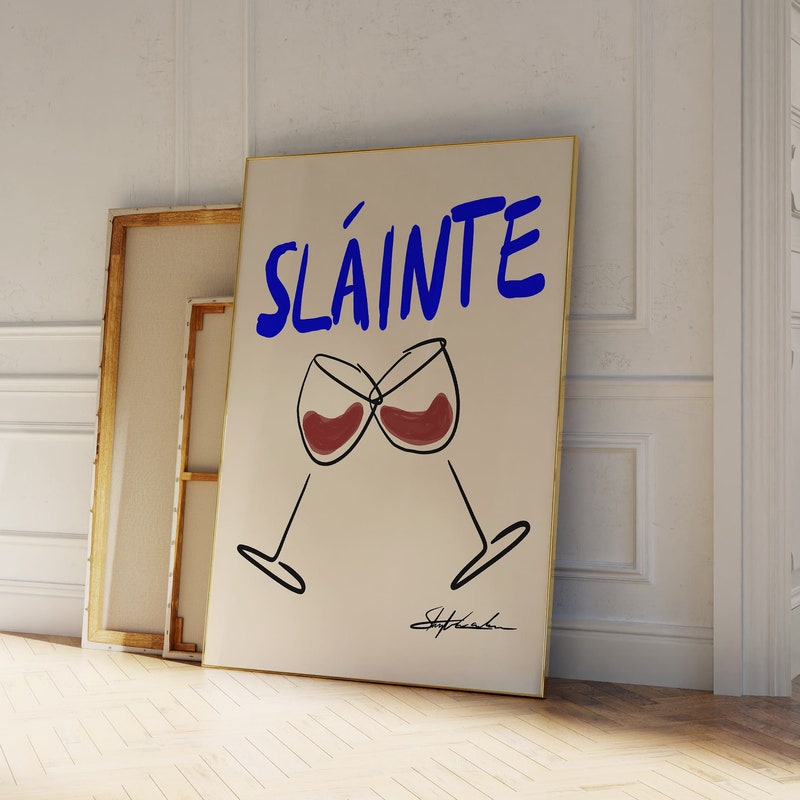 Slainte Print - Etsy