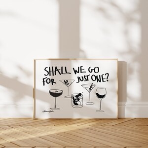Horizontal Last Words Poster - Vintage Drinks Poster - Wine Print ...