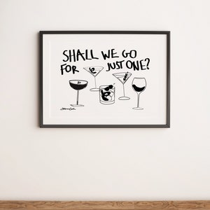 Horizontal Last Words Poster - Vintage Drinks Poster - Wine Print ...