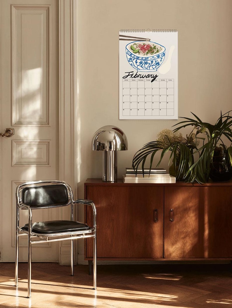 2026 Wall Calendar: Vintage Kitchen Food Art 11x17 Inches (A3) - Etsy
