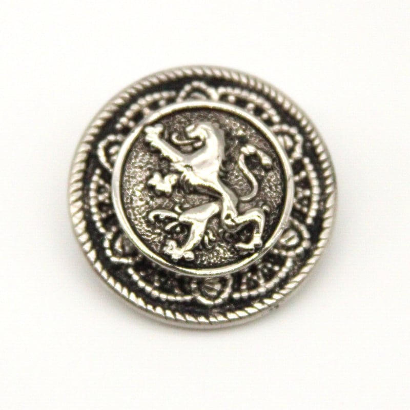 Lion Crest Brooch - Etsy