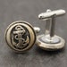 US Army Cuff Links Military Cufflinks Eagle America Made With Vintage ...