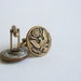 US Army Cuff Links Military Cufflinks Eagle America - Made With Vintage ...