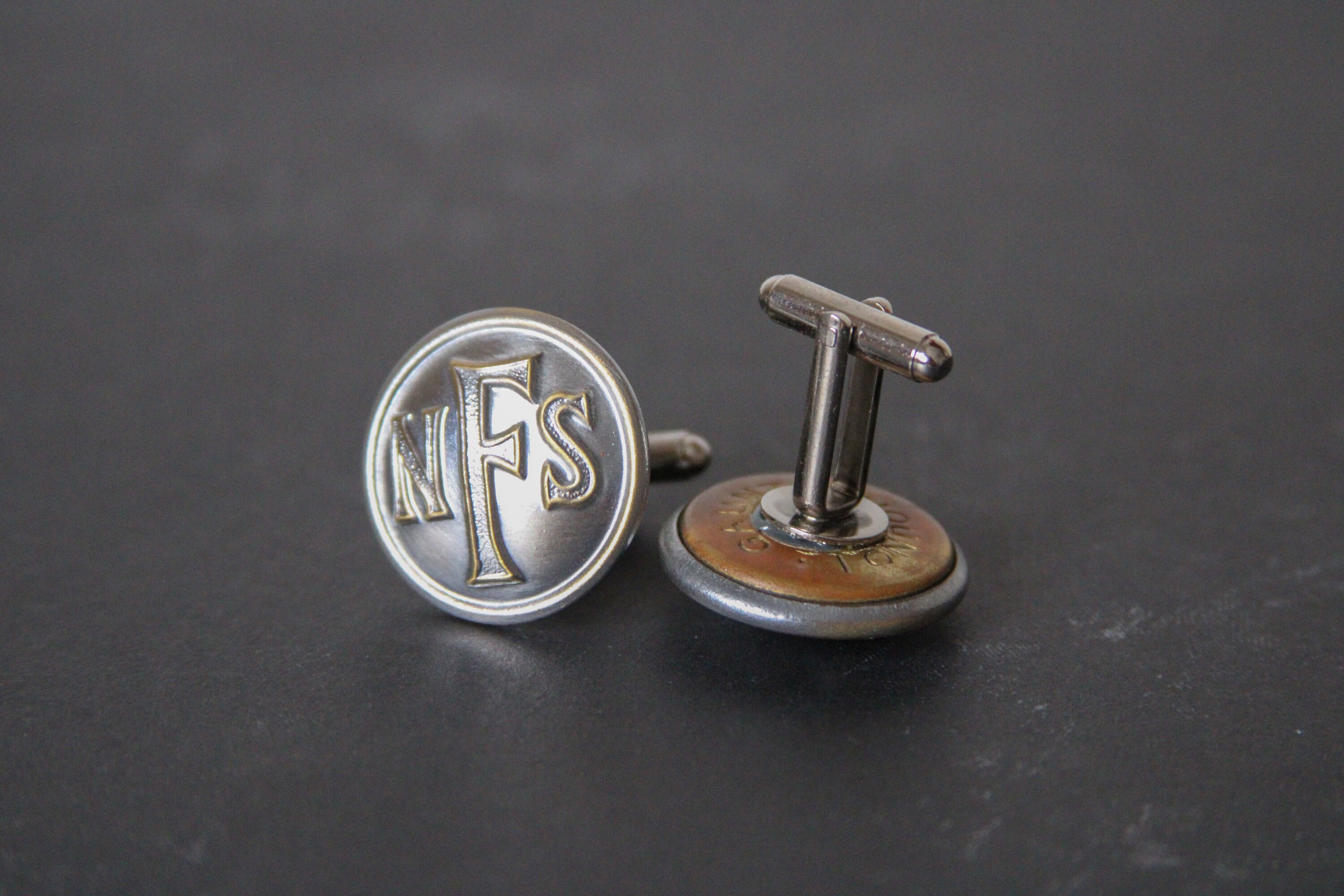 UK National Fire Service Cufflinks Royal Fire Brigade Accessories ...