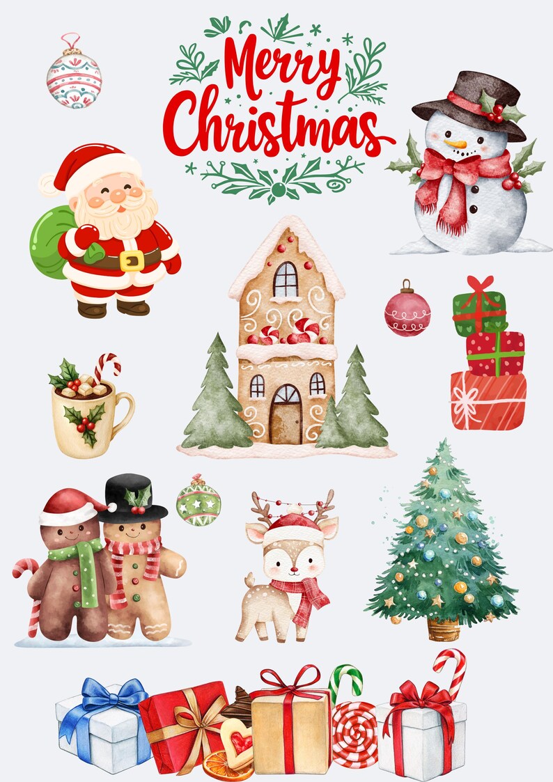 Holiday Cut & Paste Activity | Christmas Printable Worksheet ...