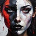 Duality of the Mask Digital Painting | Wall Art | T-shirt Design ...