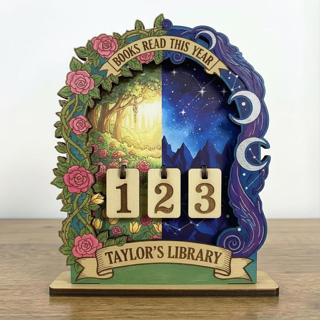 Custom ACOTAR Book Tracker, Velaris City of Starlight Reading Sign ...
