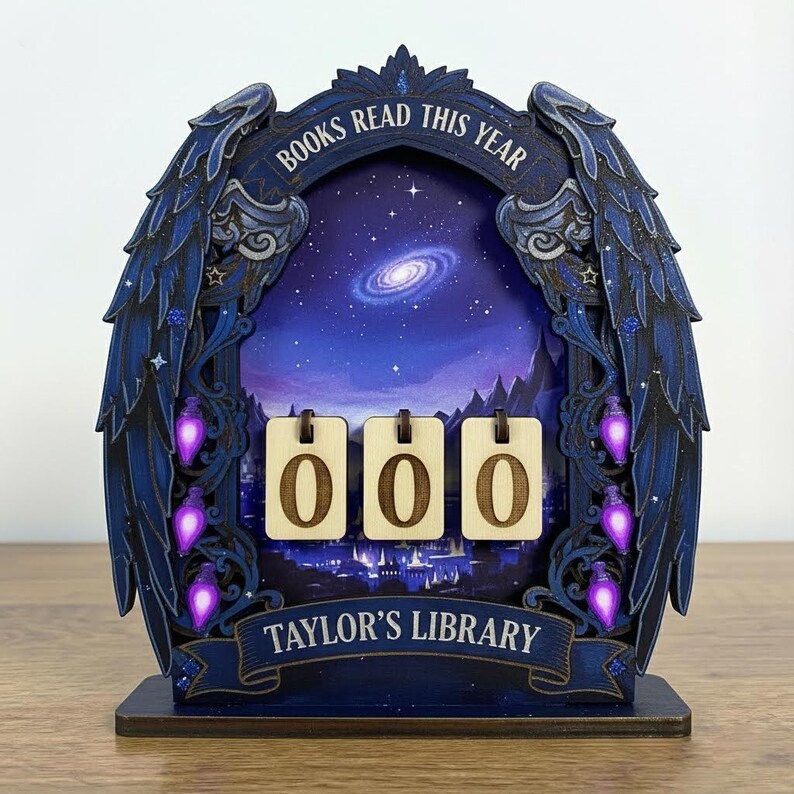Personalized ACOTAR Reading Tracker, Velaris City of Starlight Book ...