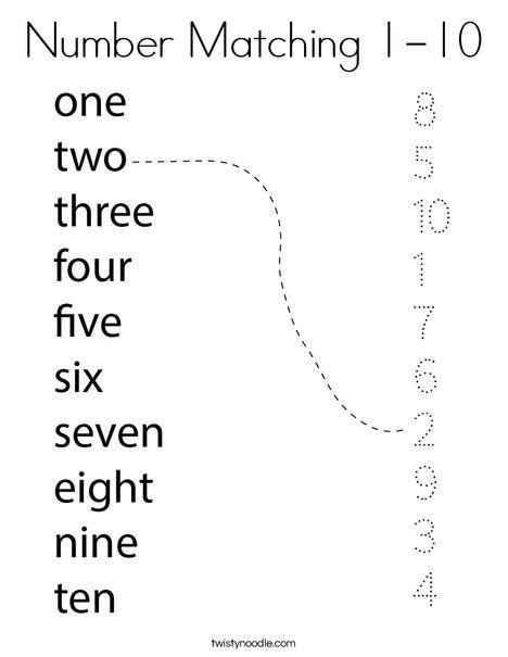 130 Numbers Coloring Pages for Kids - Etsy