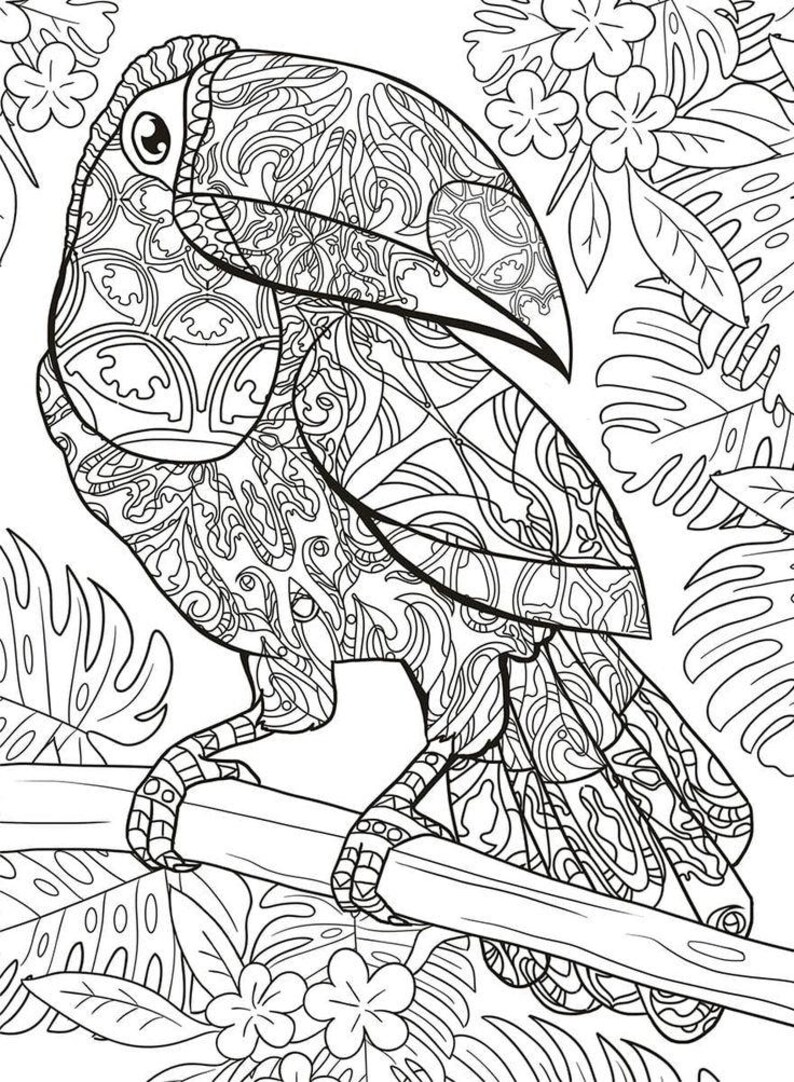 50 Mindfulness Coloring Pages Printable - Etsy