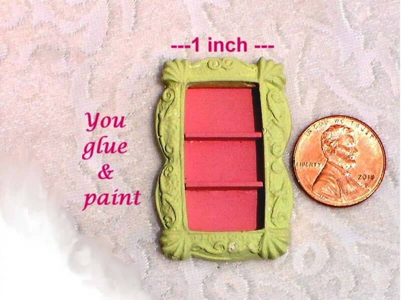 Miniature Cabinet Kit Half Inch Scale 1:24 - Etsy