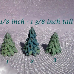 Miniature Clay Trees Micro Village Polymer - Etsy