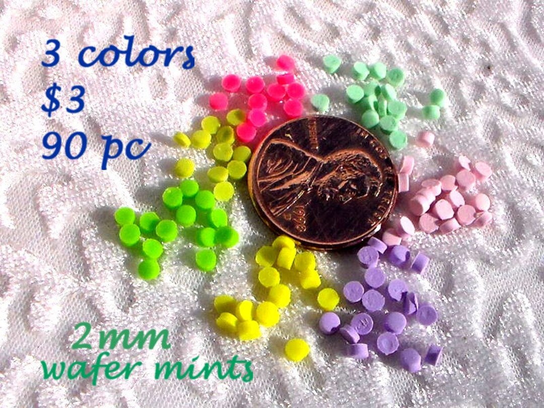 Miniature Candy Wafers 2mm - Etsy