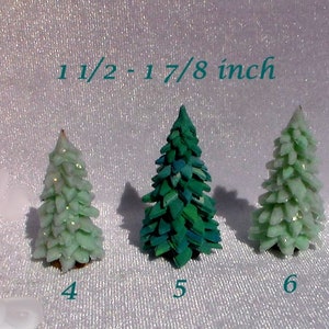 Miniature Clay Trees Micro Village Polymer - Etsy