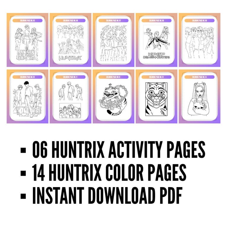 Kpop Activity Sheet, Printable Kpop Activity AND GAMES Packs, K-POP ...