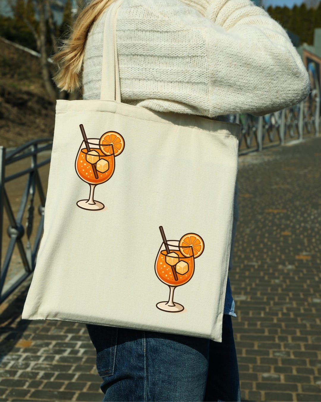 Aperol Spritz SVG –italian Cocktail Vectorial Glass Cut File (digital ...