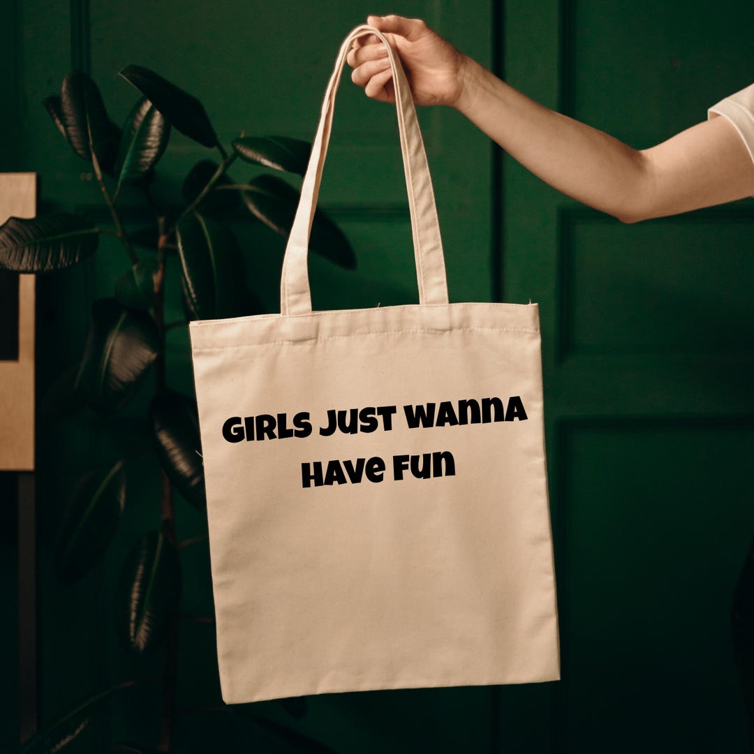 Funny Girls Just Wanna Have Fun SVG - Etsy