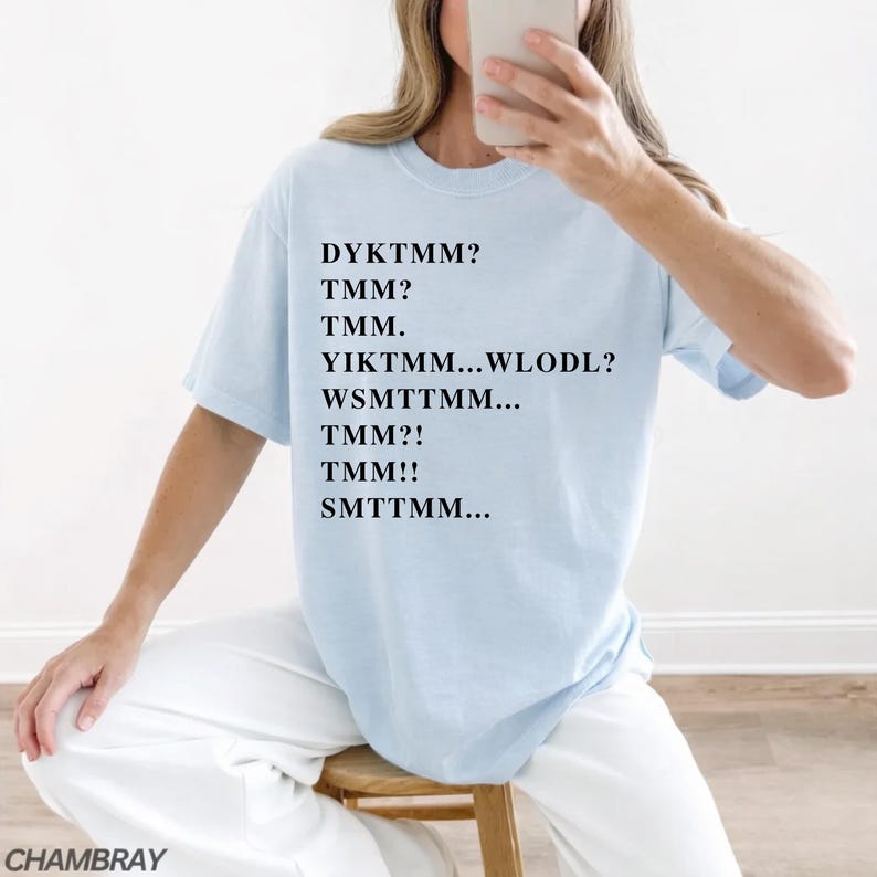 DYKTMM Muffin Man Meme Shirt, Viral Quote Comfort Colors Tee - Etsy