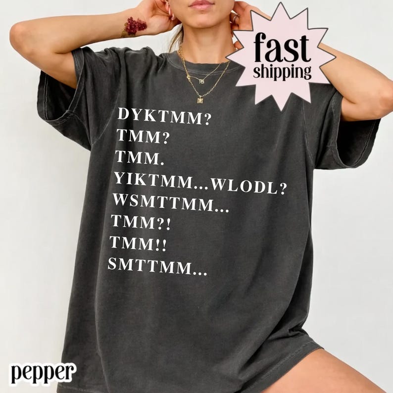 DYKTMM Muffin Man Meme Shirt, Viral Quote Comfort Colors Tee - Etsy