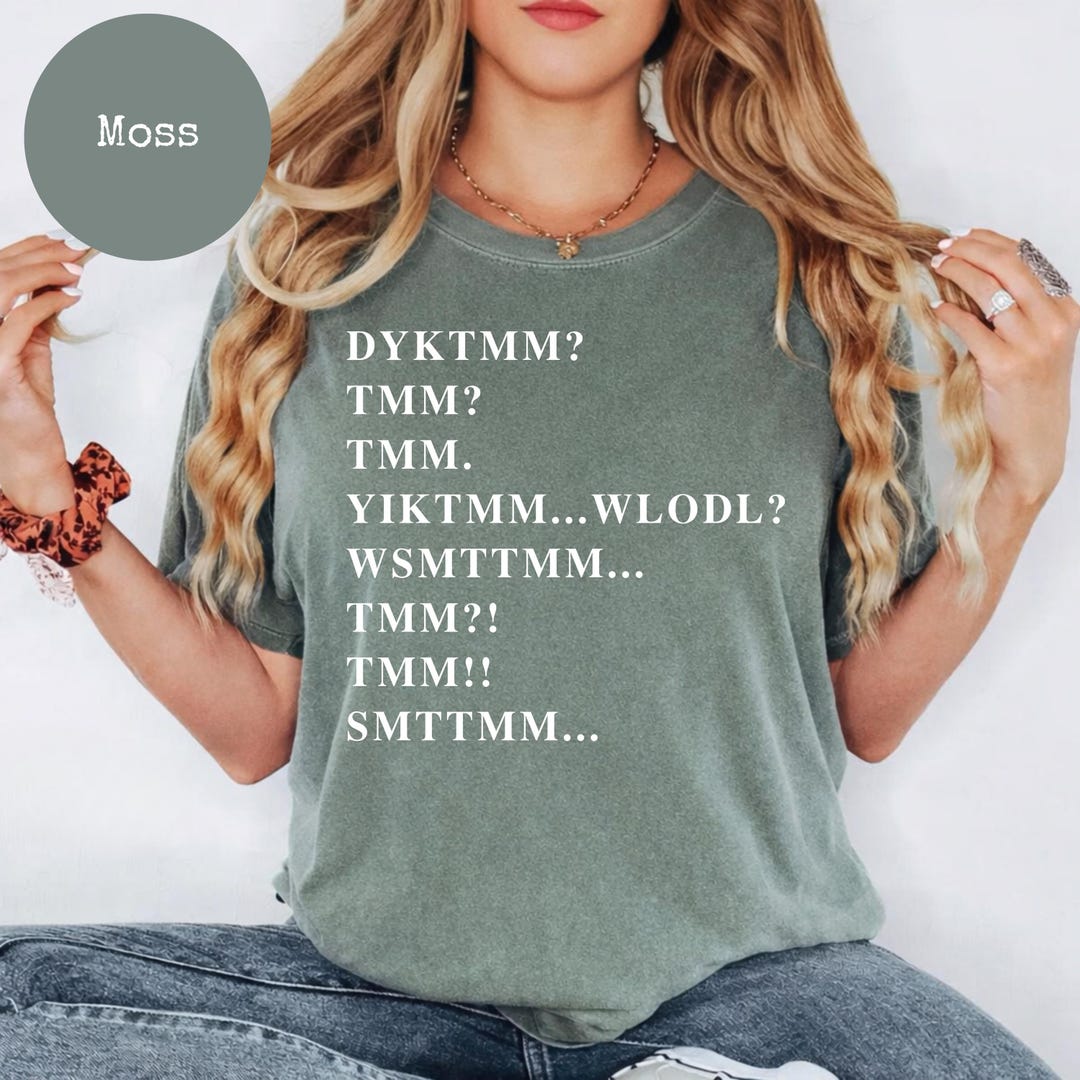 DYKTMM Muffin Man Meme Shirt, Viral Quote Comfort Colors Tee - Etsy