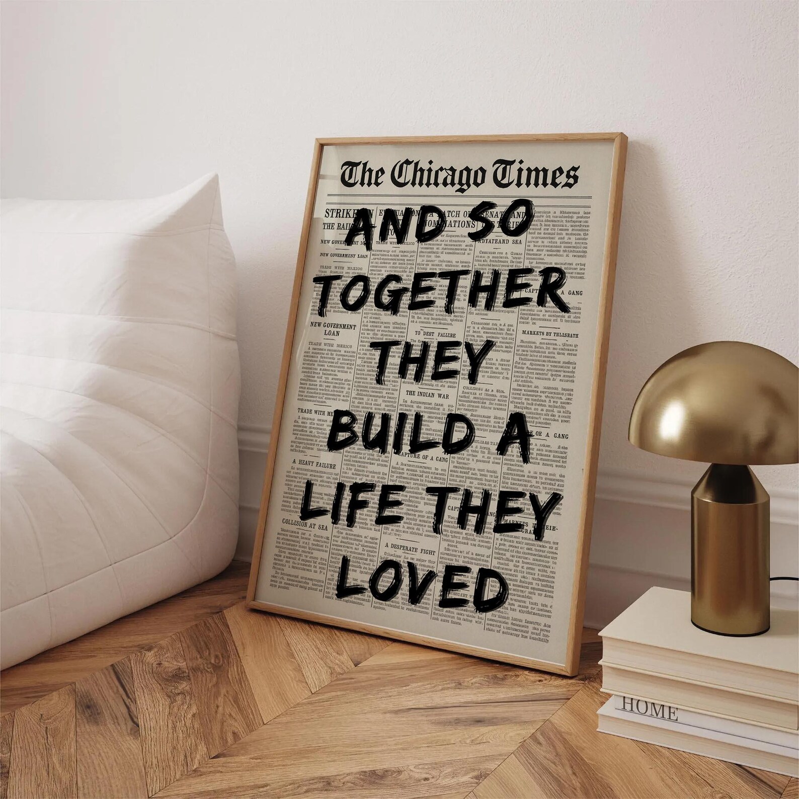 Retro and so Together They Build Newspaper Print, Minimalist ...