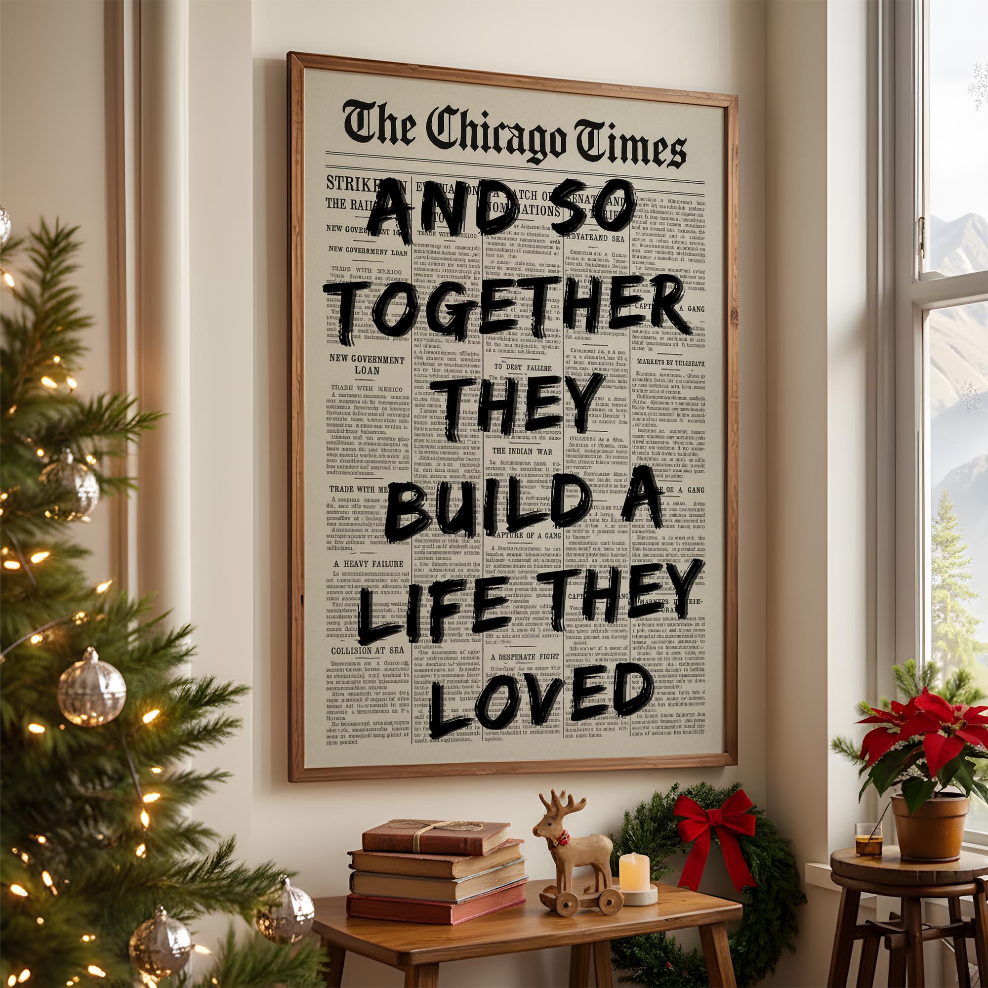 Retro and so Together They Build Newspaper Print, Minimalist ...