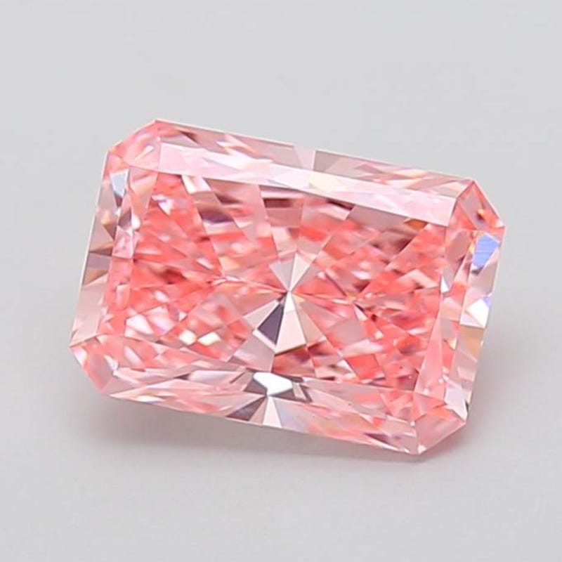 Fancy Vivid Pink Ring - Etsy