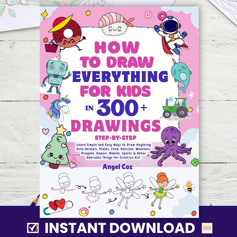 Animal Draw Wall Art - Etsy UK