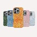 Boho Mosaic Tile Phone Case, Silver Glass Tile Magsafe Cover, Modern ...
