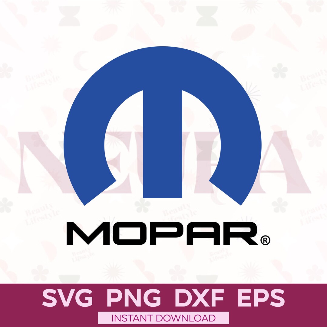 Mopar Car Logo SVG, Vector Cut File (digital Download) - Etsy Canada