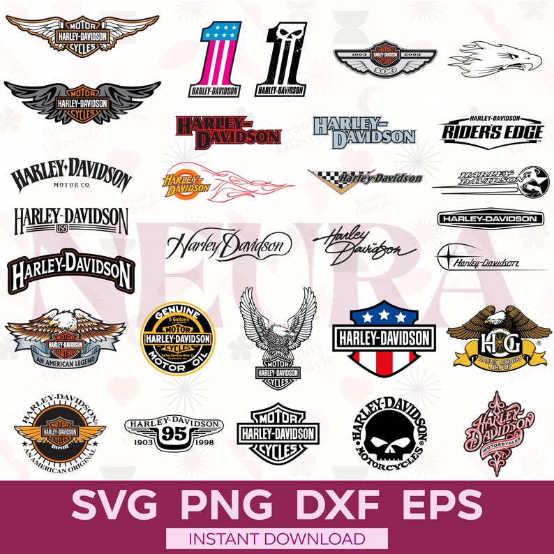 Motorcycle Brand Vector Bundle Svg Png Dxf Eps | Instant Download ...