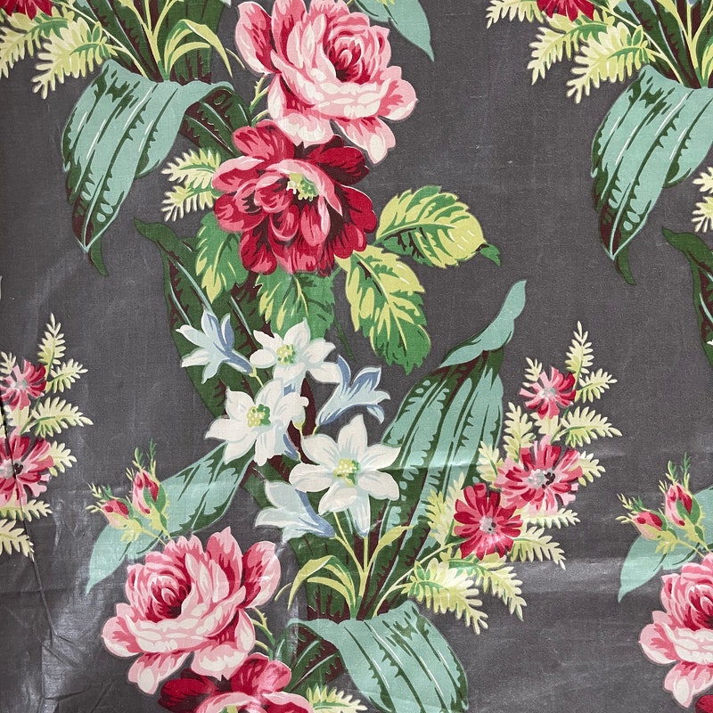 Chintz Fabric - Etsy
