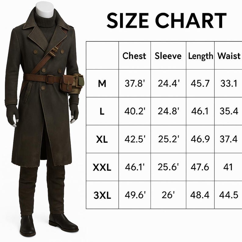 Sierra Madre Inspired Fallout Trench Coat - Etsy