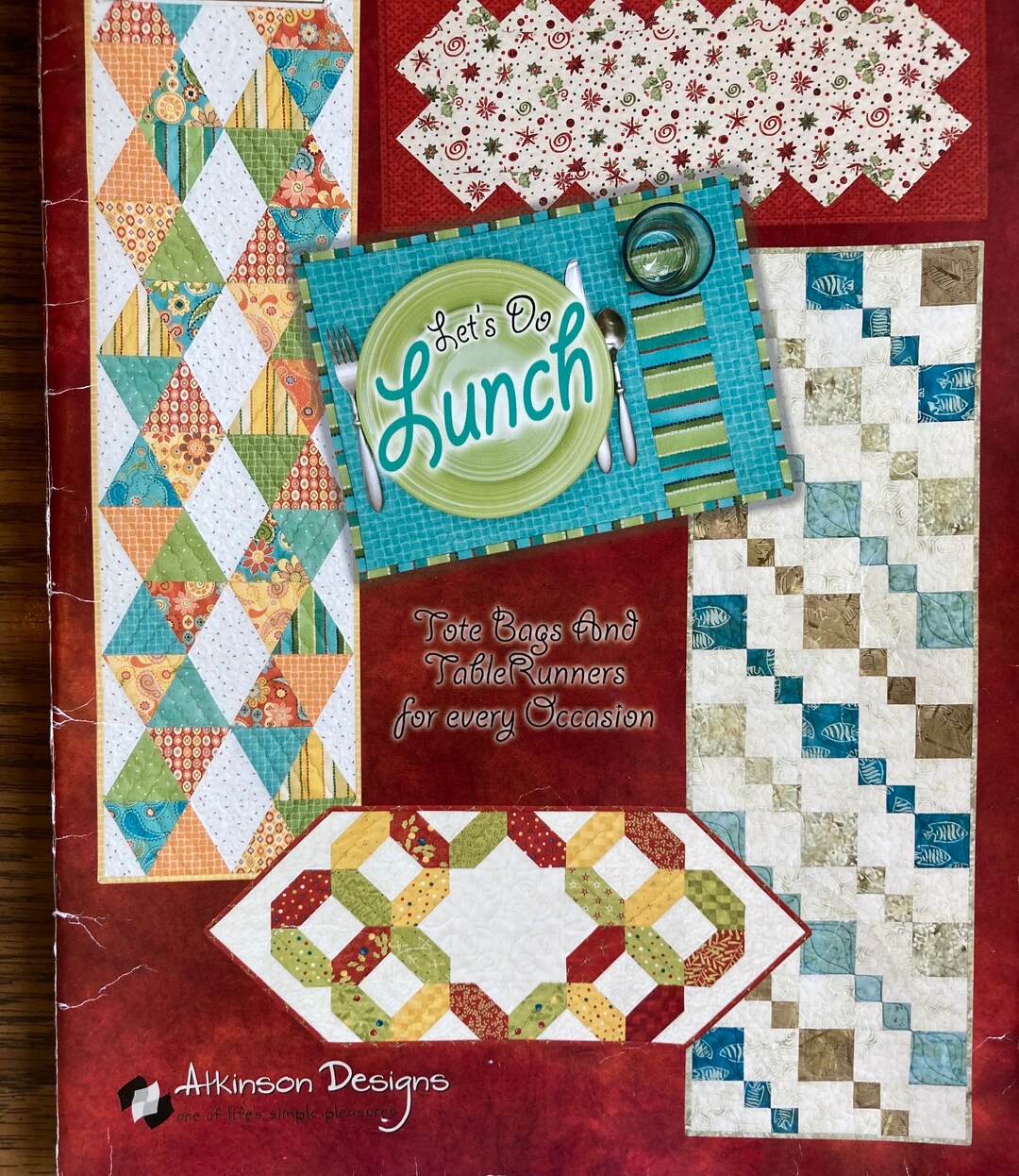 Let's Do Lunch Tote Bags & Table Runners for Every Season - Etsy